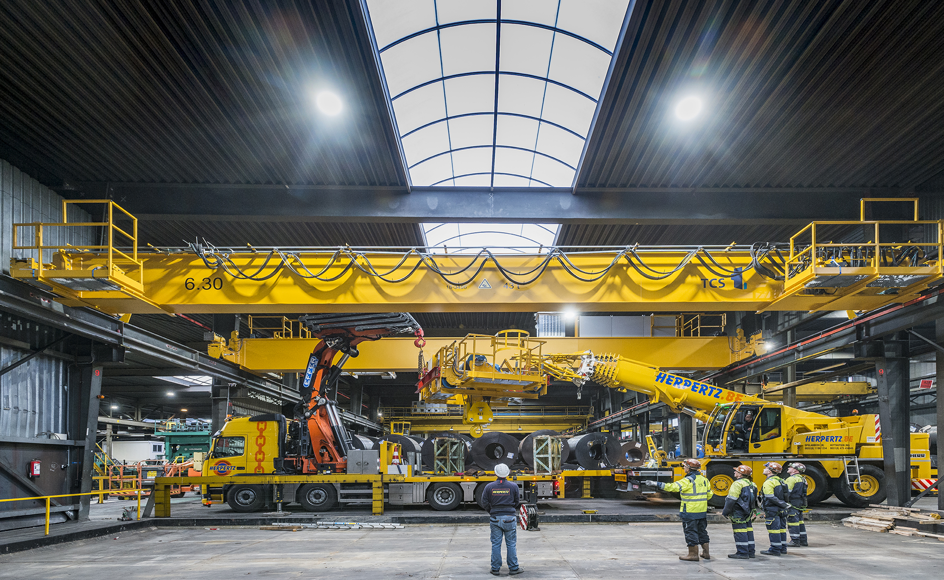 Nieuwe Loopkranen Bij Tata Steel Feijen Service Center